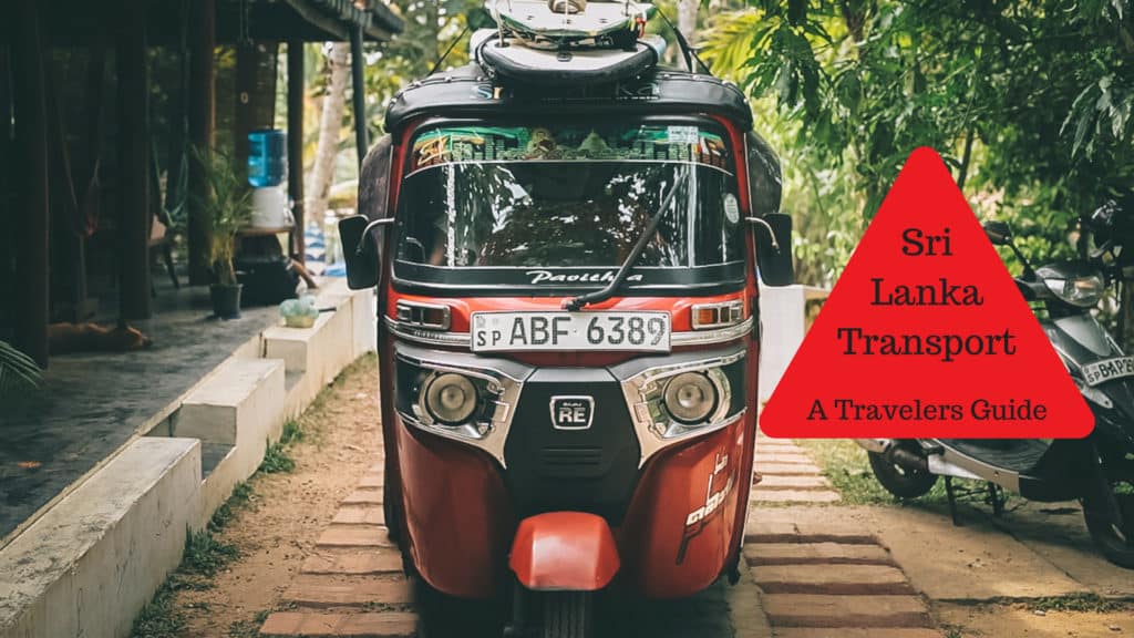 Sri Lanka transportation - a guide to how to travel the island